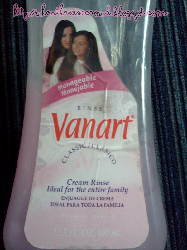 Writing Down My Emotions Review Vanart Cream Rinse