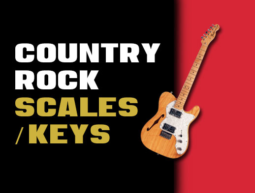 COUNTRY ROCK: Scales and Key Center | Creative Guitar Studio