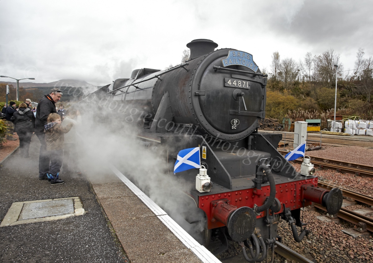 Dougie Coull Photography: West Highland Railway Line - Tour Train