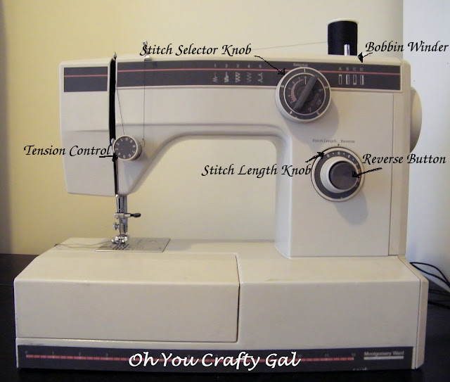 Learning about Your Sewing Machine - Oh You Crafty Gal