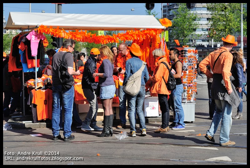 fotos van Andre Krull: KONINGSDAG 2014 in Amsterdam