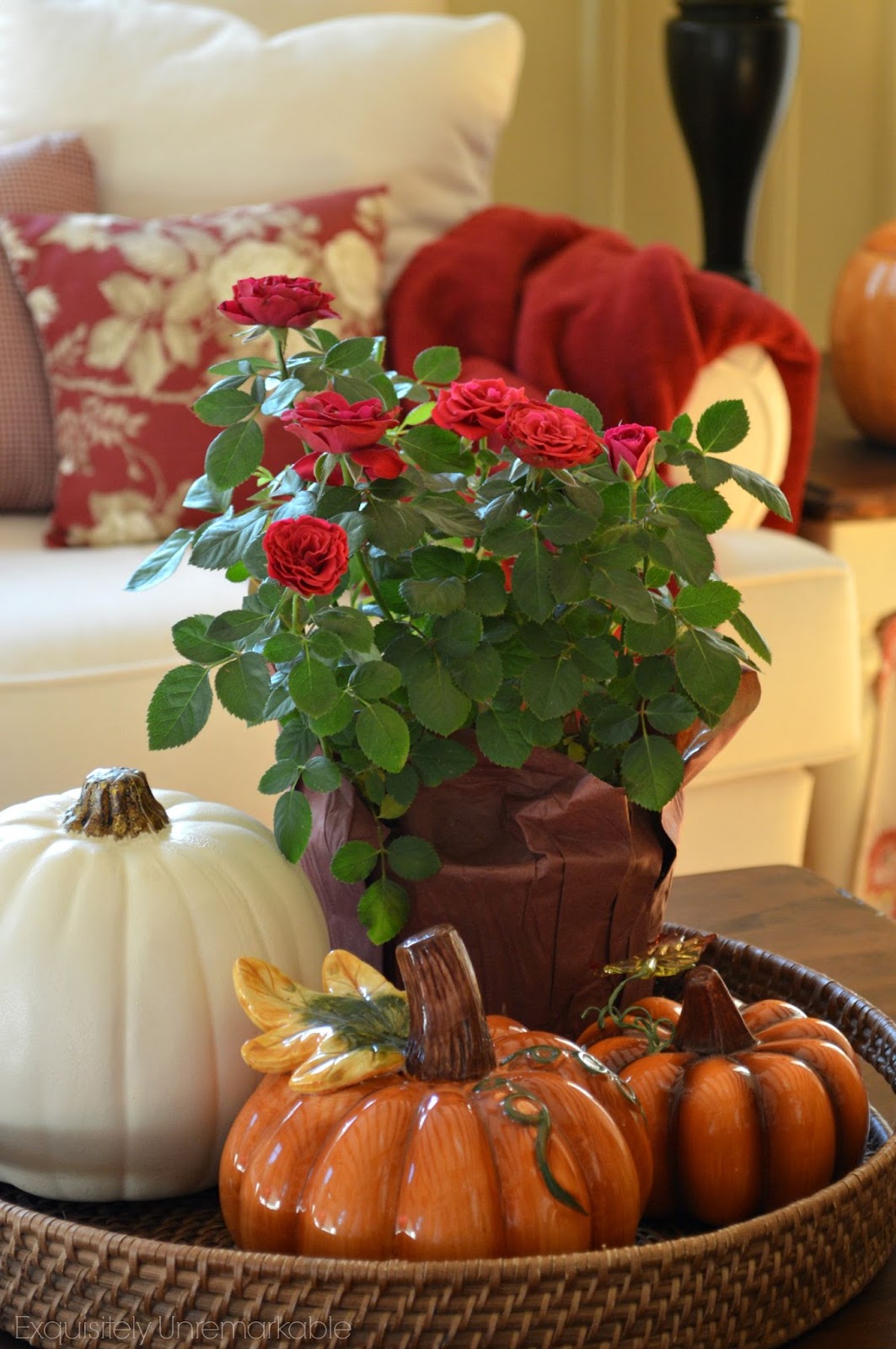 Falling Into Fall ~ A Decor Tour - Exquisitely Unremarkable