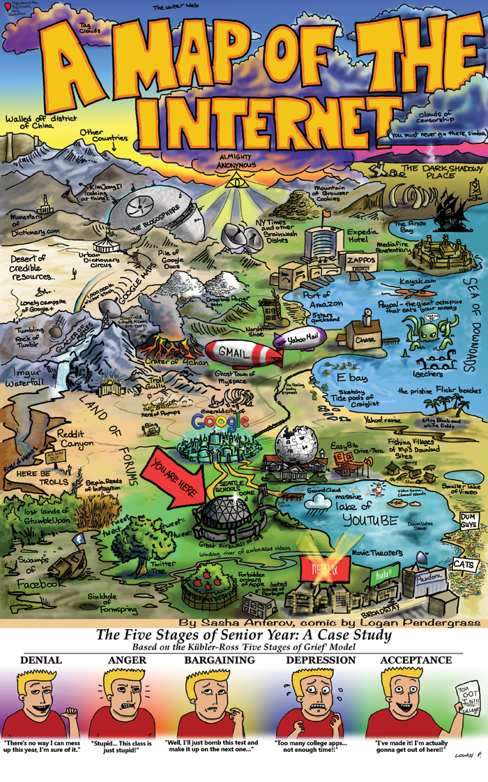 Make-Work-Draw-Play: The Internet Map!