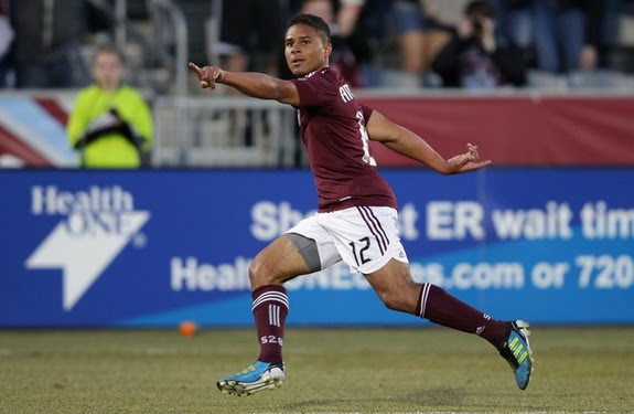 Goal of the day: Quincy Amarikwa (Colorado Rapids) vs Columbus Crew ...