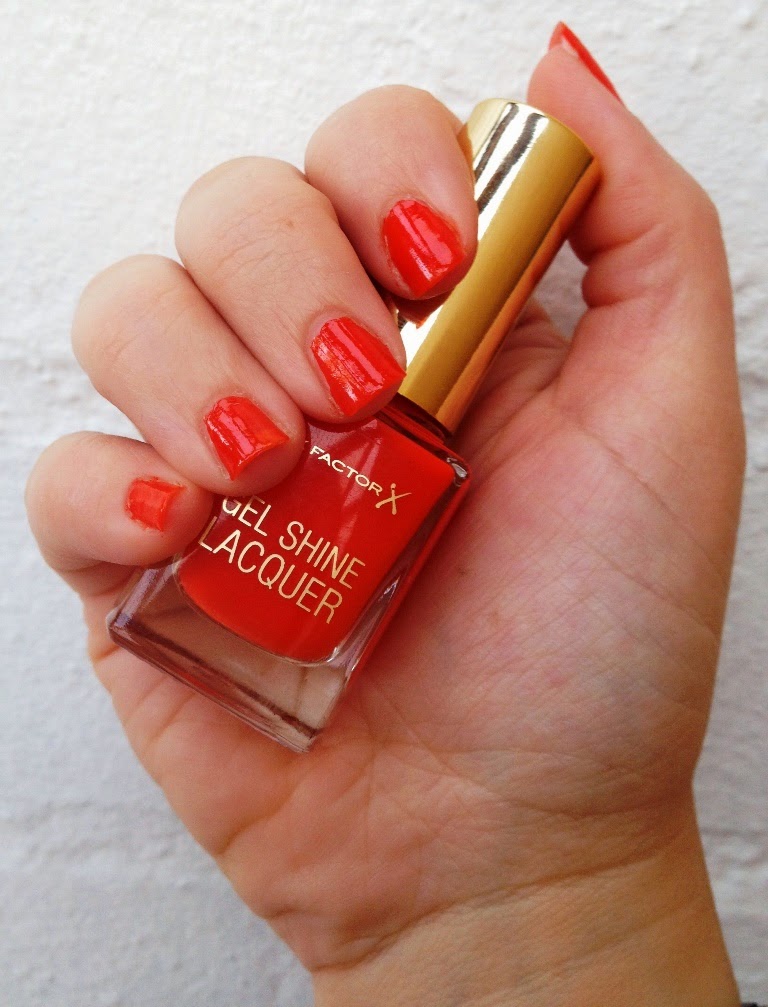 BeautySwot: Max Factor Gel Shine Lacquer Vivid Vermillion - Nails Of ...