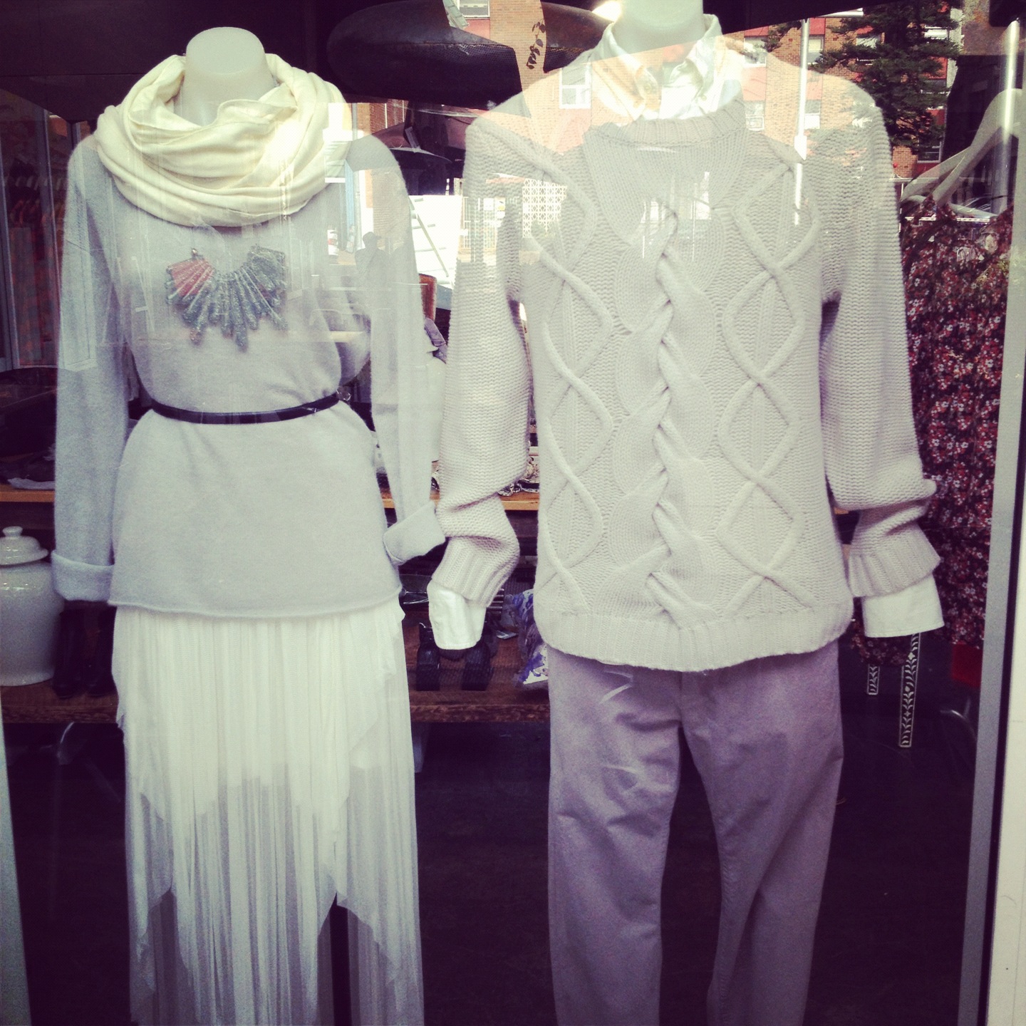 Mr and Mrs Smith: Faded winter esthetics