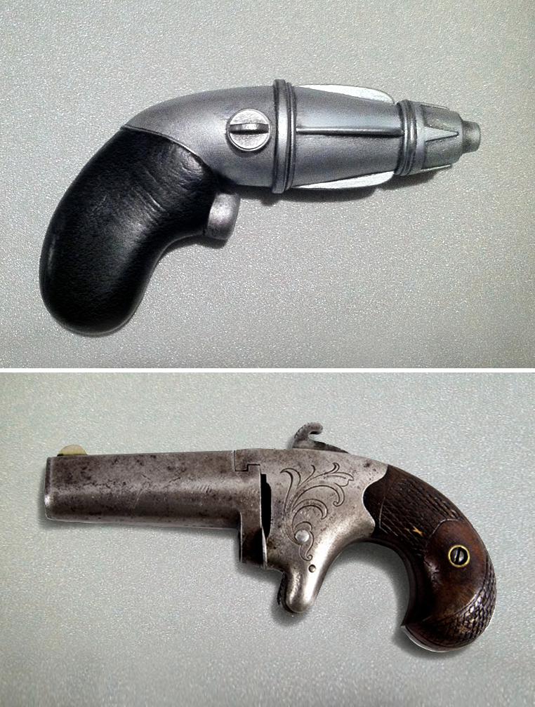 The Ray Gun Gallery: Ray Gun Design - Doing it Derringer Style: