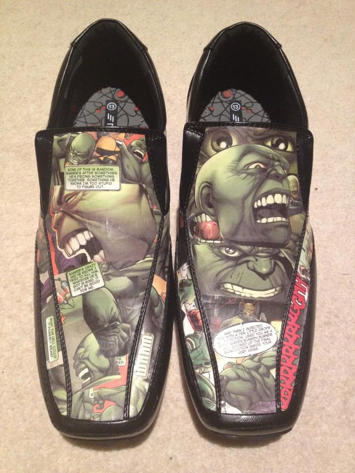 Domestic Sluttery: Hero Heels: Geekyfoot