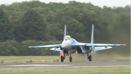 Jet & Prop by FalkeEins: Ukranian Su 27 P1M Flanker at Fairford RIAT ...