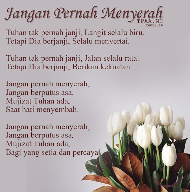 De Nurul Ad 1 Jangan Pernah Menyerah