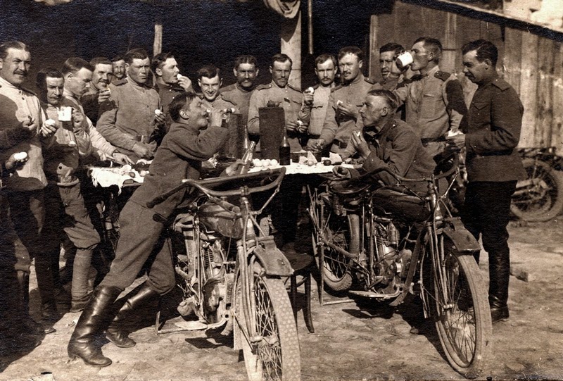 Old Photos of Motorcycles in the Russian Empire ~ Vintage Everyday