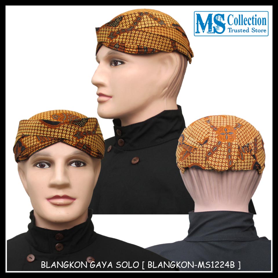 BLANGKON GAYA SOLO [ BLANGKON-MS1224B ]