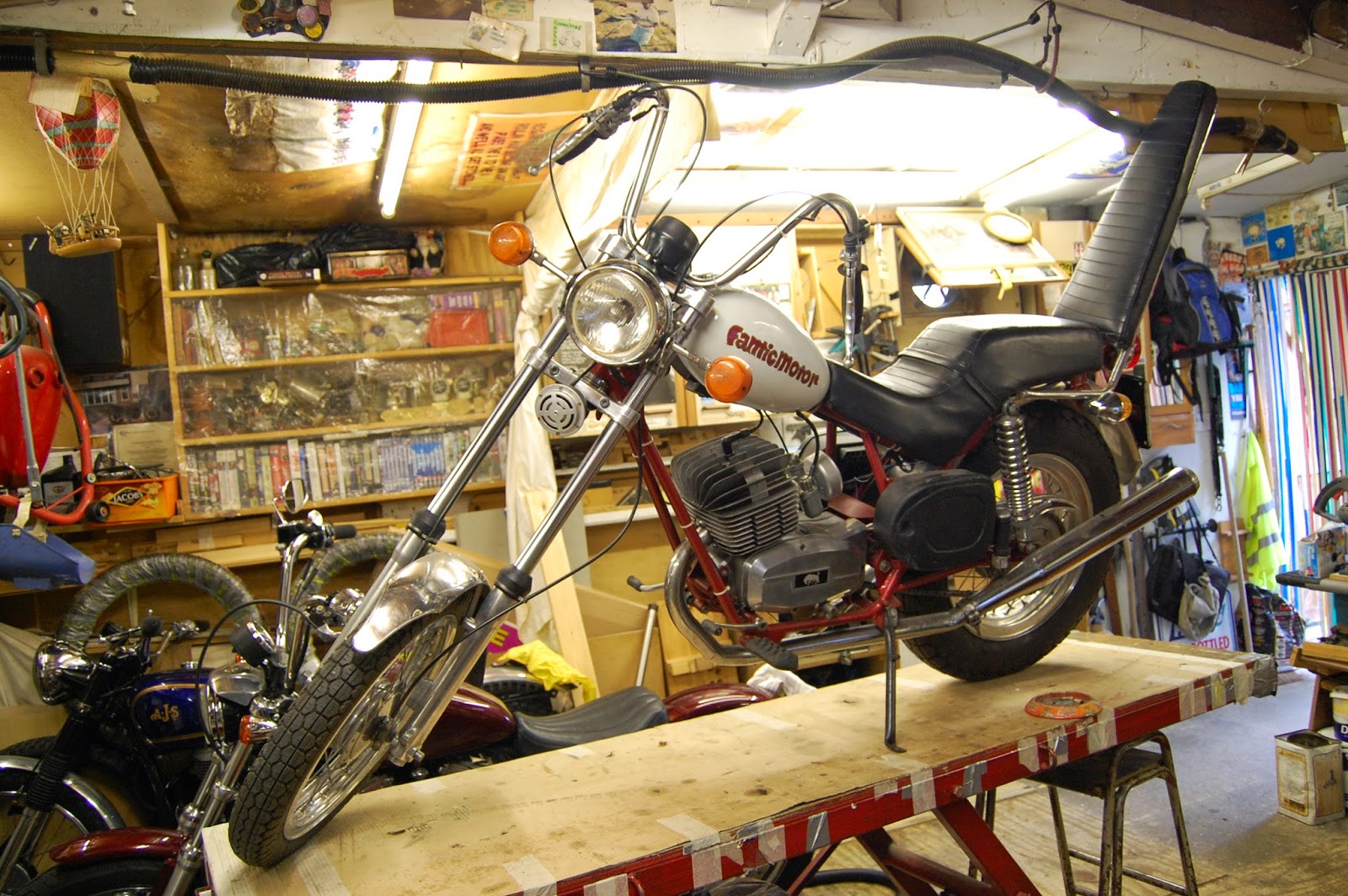 The ministry of Restoration.: 1974 Fantic Chopper 125cc