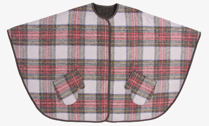 Pequeña Fashionista: Tutorial: Capa reversible viveada