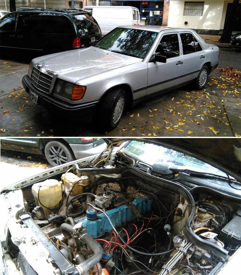 El Blog de Test del Ayer: Mercedes Benz 230 Falcon 221