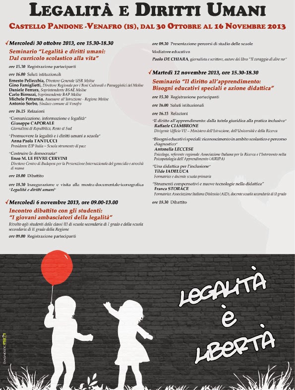 LUIGI CALABRESE: LEGALITA’ e DIRITTI UMANI LUIGI CALABRESE: LEGALITA’ e DIRITTI UMANI