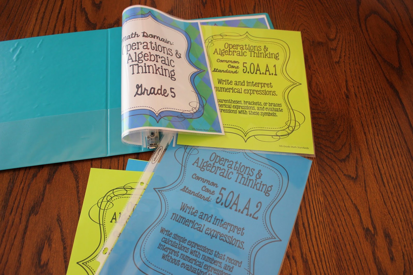 Common Core Binder & Tracker: Putting It All Together – Mrs. B's Best