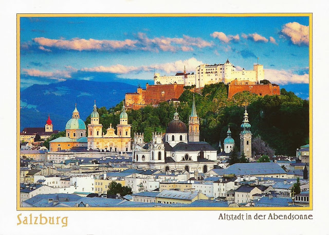 Postcards on My Wall: Historic Centre of the City of Salzburg, Austria ...