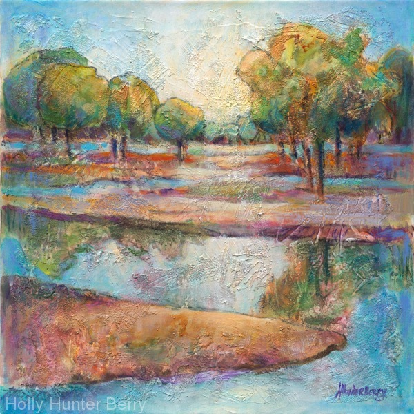 Passionate Purposeful Painter Holly Hunter Berry: Contemporary Abstract ...