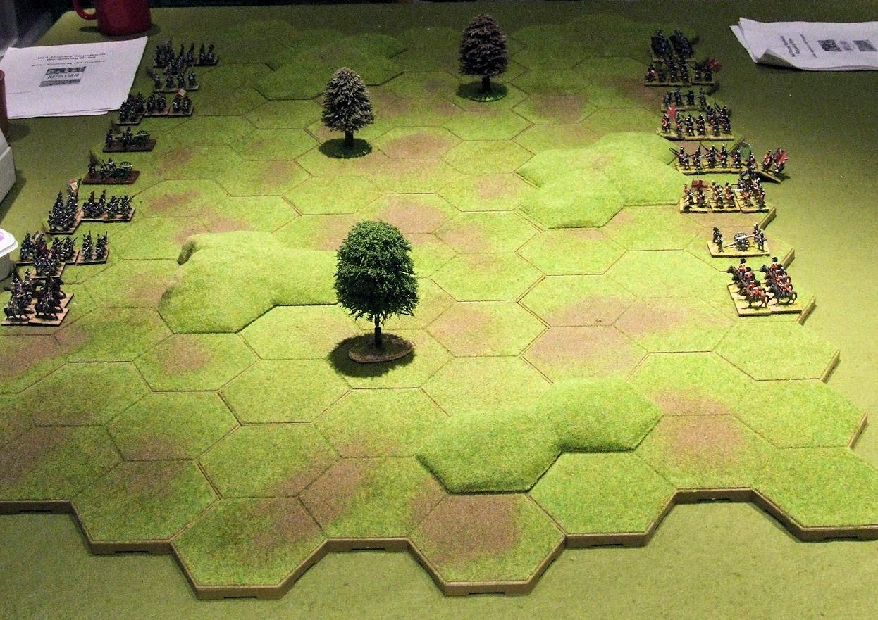 Numbers, Wargames and Arsing About : Napoleonic hex grid rules get a ...