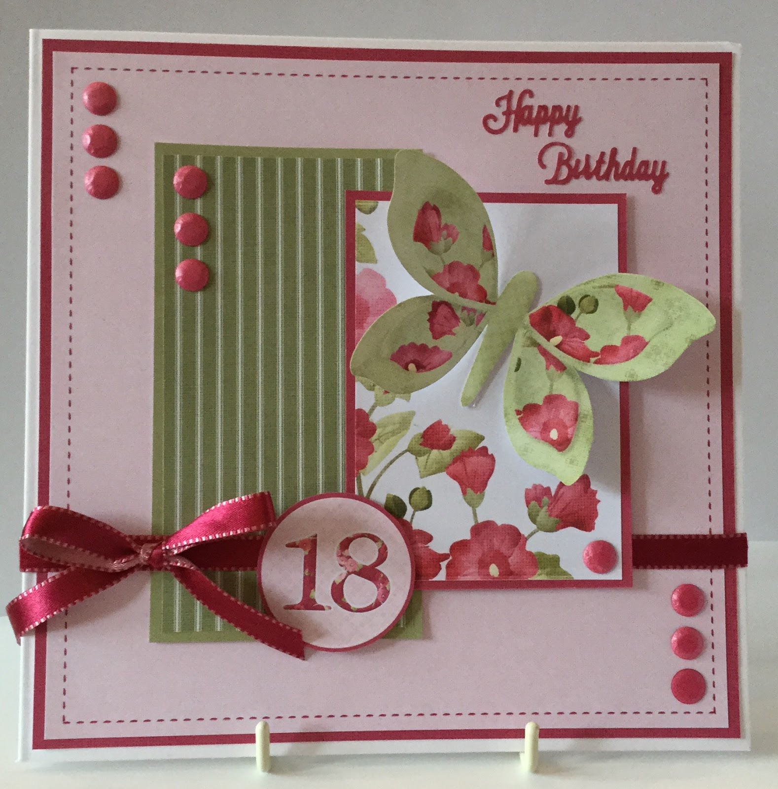 A Little Bit Of Sparkle!: 18th Birthday Butterfly