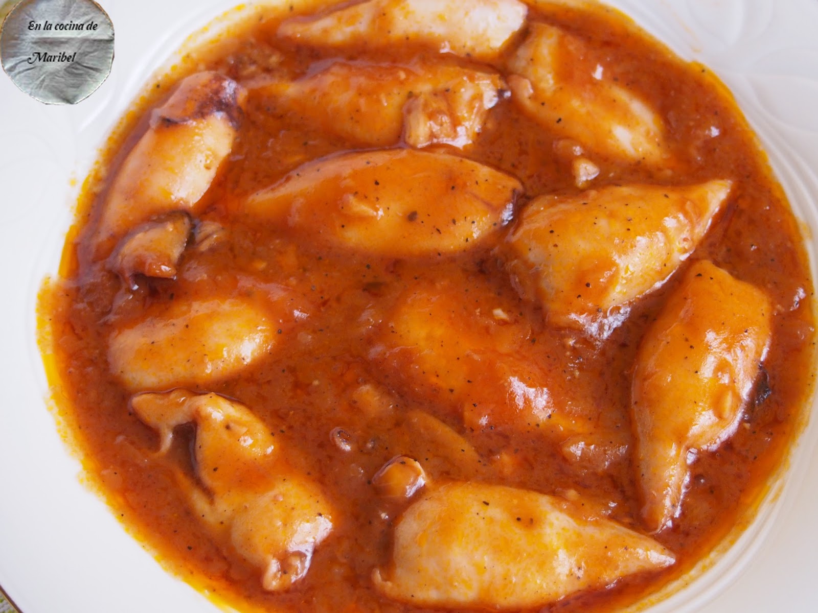 En La Cocina De Maribel: Chipirones en salsa americana