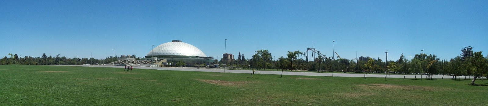 Parque O Higgins en la comuna de Santiago.-a