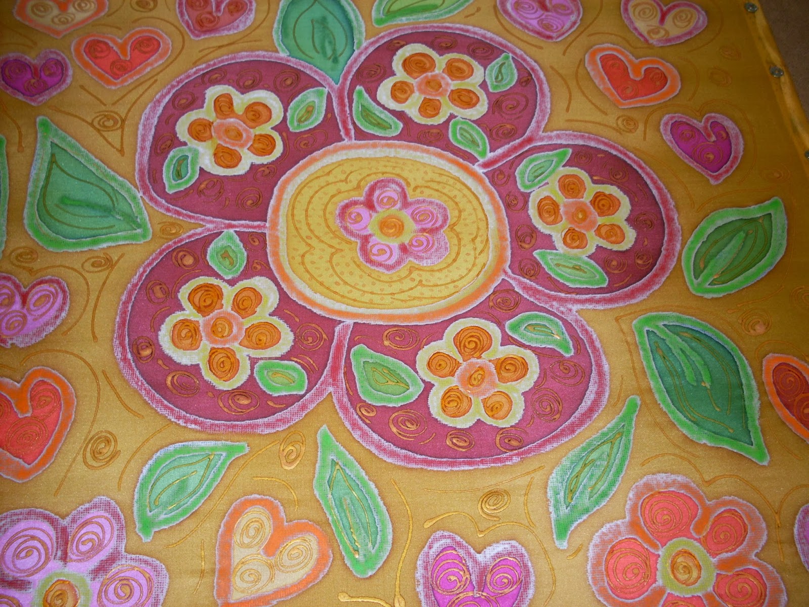 Fazendo Arte com Seda : Brindando a primavera!!!!!!!!!