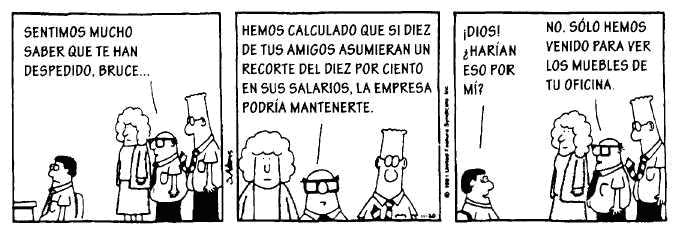 El principio de Dilbert