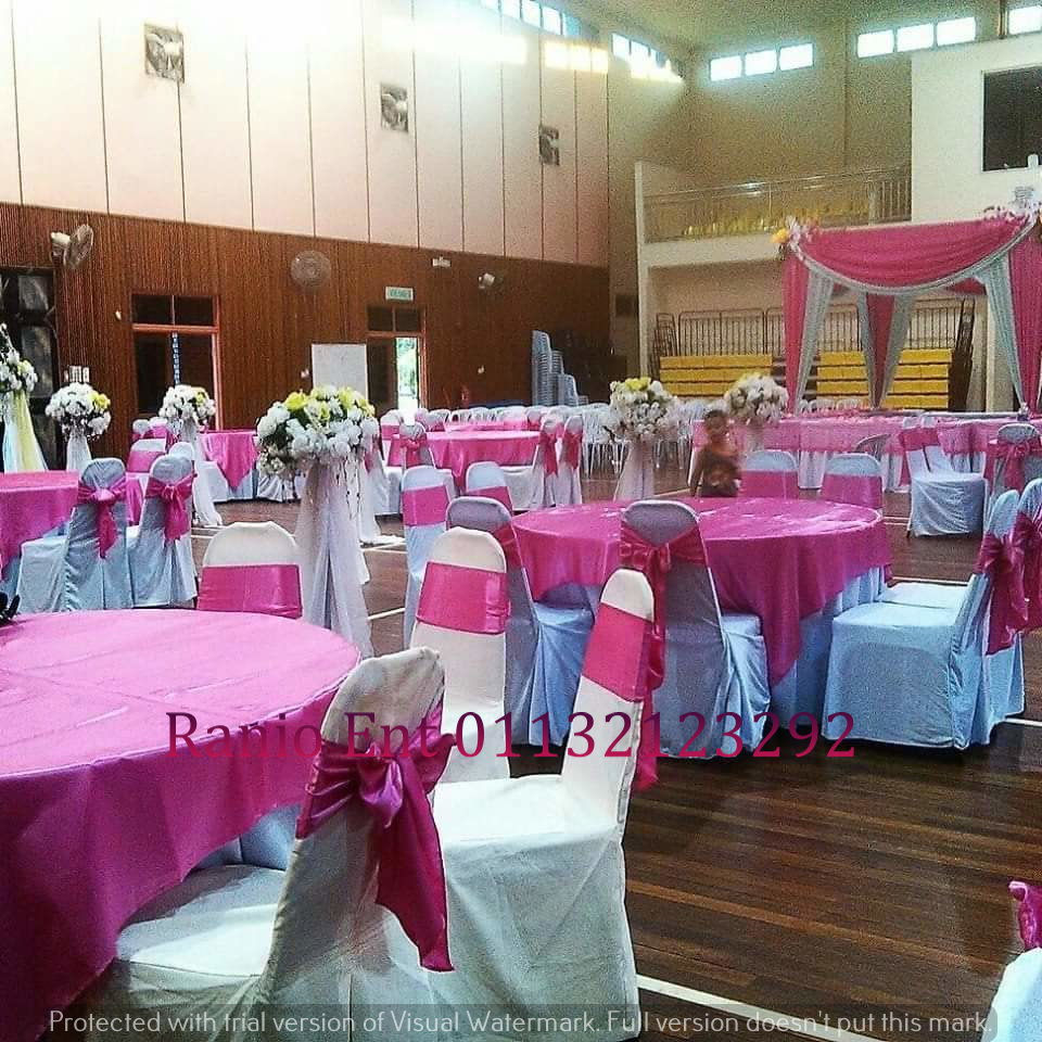 Sewa Sarung Kerusi Plastik dan Banquet - Rania Canopy Rental