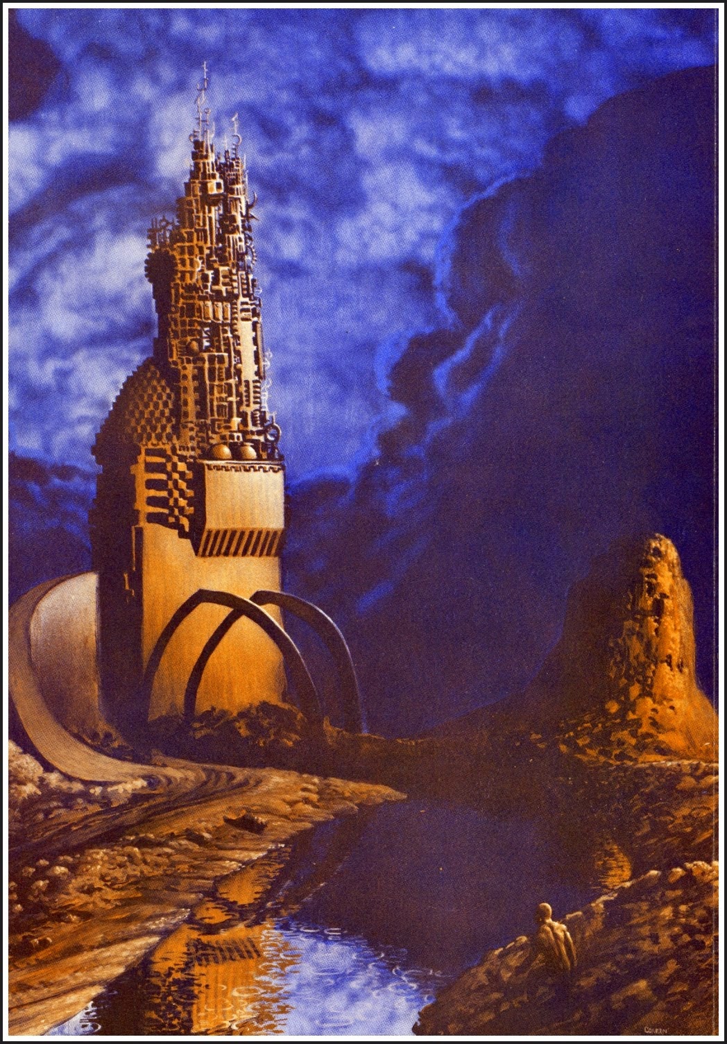 richard corben: Ilustraciones de Corben en "Things To Come"