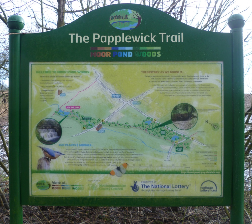 Vale of Belvoir Ramblers: Papplewick, Linby and Newstead, 3rd February 2019