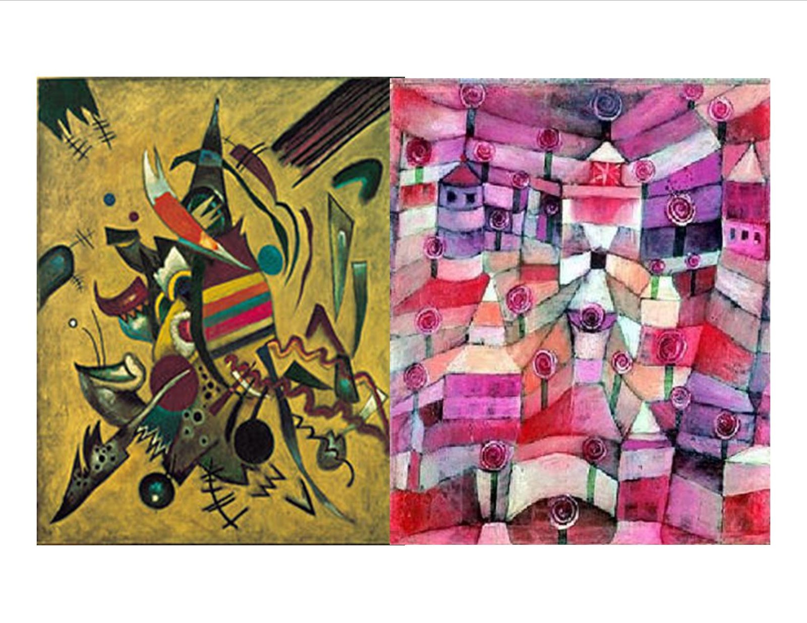 More Than Theology: Kandinsky or Klee?