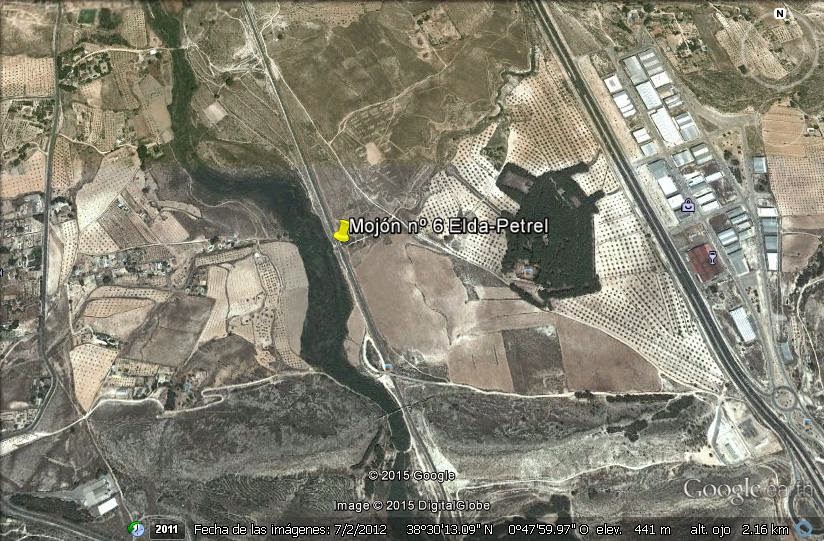 El Patrimonio Histórico y Cultural de Elda (Alicante): R019 Mojón nº 6 ...