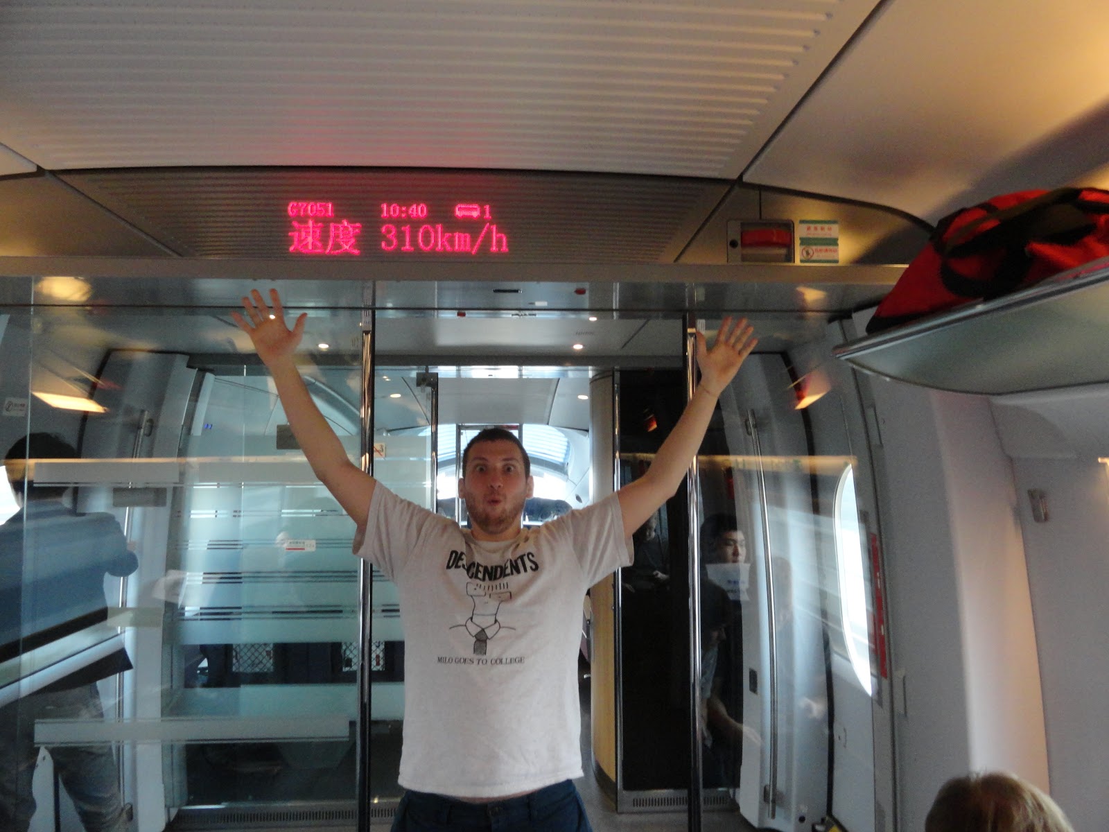 David Blechman in China