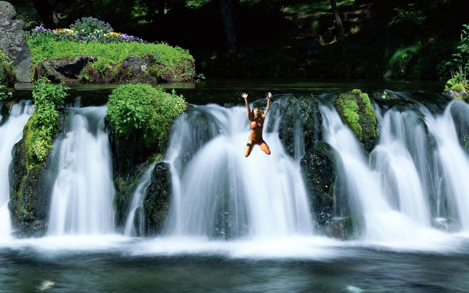 Nicole Ciolino: ART 210: The time I jumped off a waterfall...