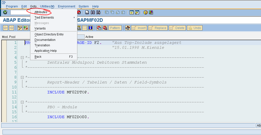 SAP TECH: Searching EXIT using " SMOD " Transaction code