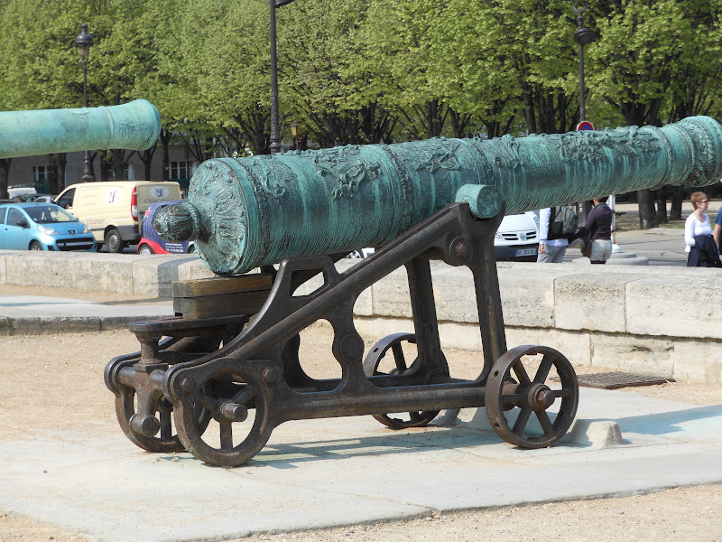 Eurohistoryprof: Cannon to the left-right-every where and every size