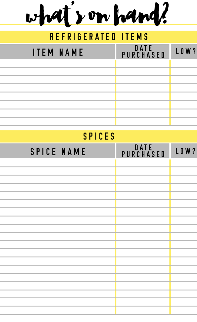 Cooking Tips for Beginners + Pantry Item Free Printable | Venus Trapped ...