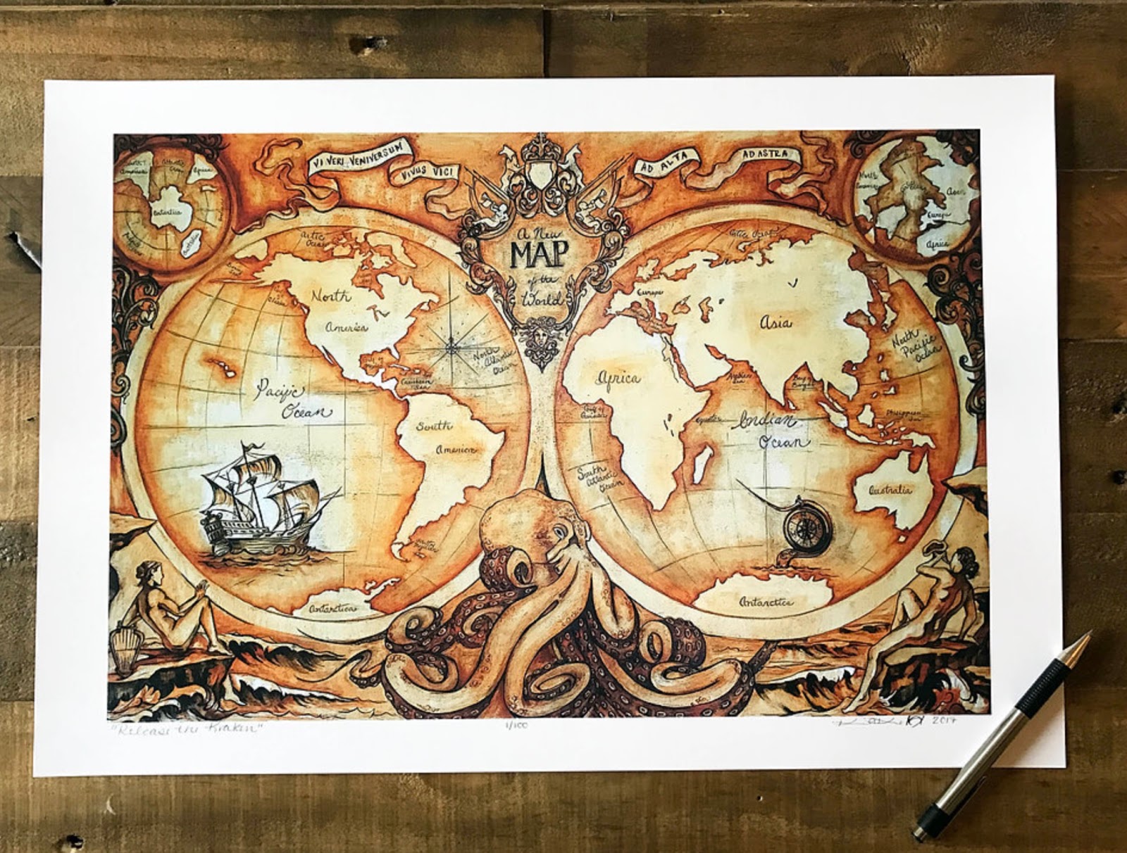 Art of Maps - Inferno Art Open Studio