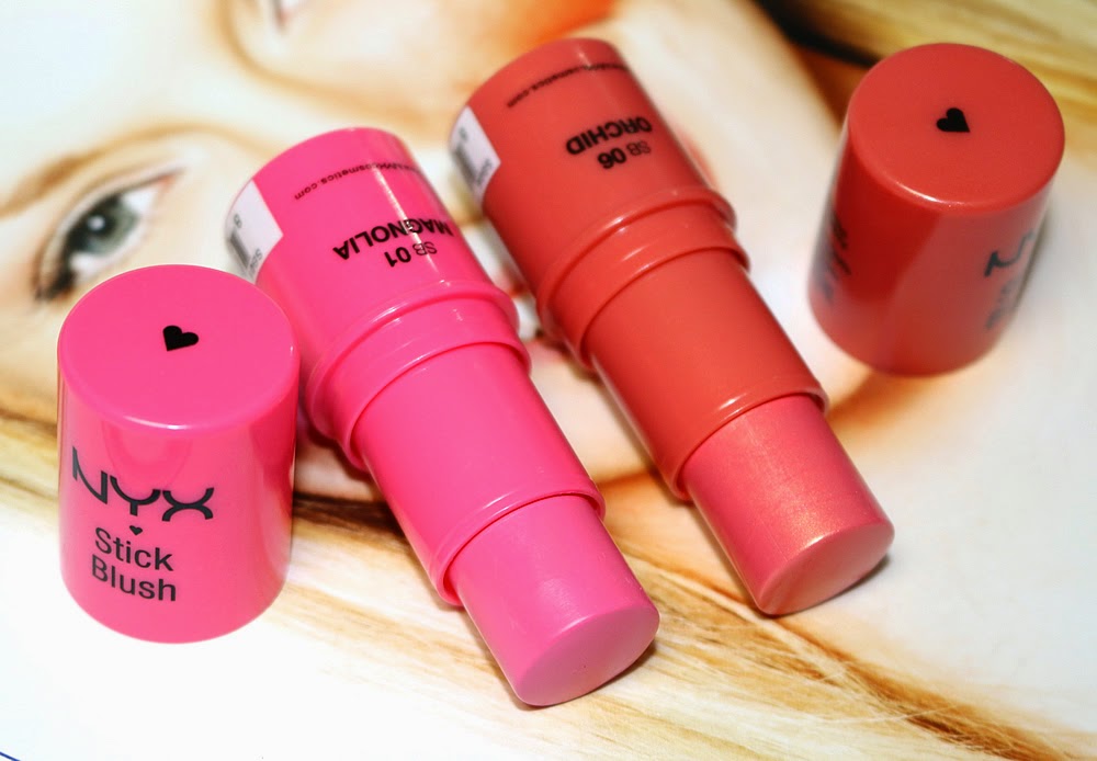 Jordy's Beauty Spot: NYX STICK BLUSH / REVIEW AND SWATCHES
