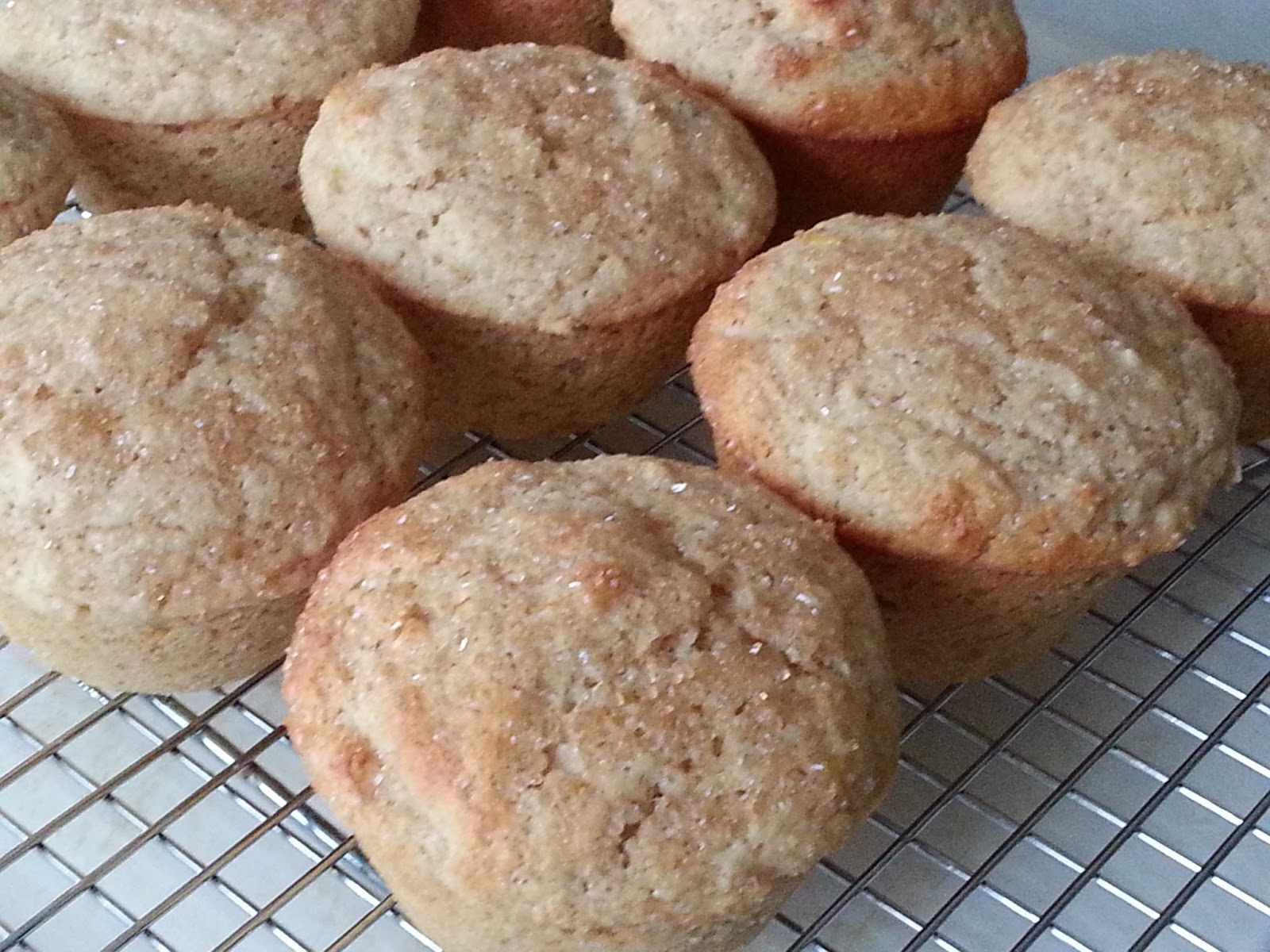 LEMON CHIFFON CAKE: Lemon Ricotta Muffins