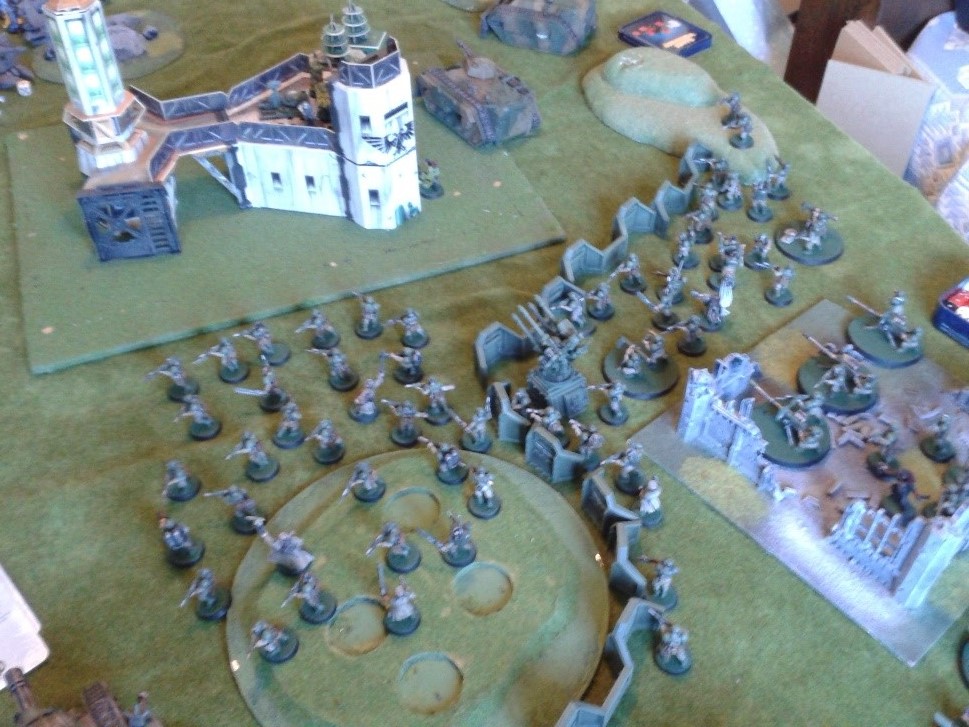 St Andrews wargaming: Nostalgia Trip- 40k Card Terrain Showcase