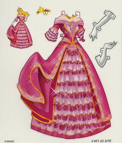Disney Movie Princesses: Princess Paper Dolls!
