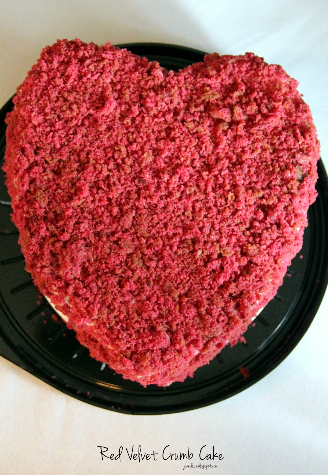 Jo and Sue: Red Velvet Crumb Cake