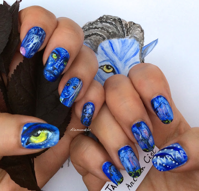 Nail art by Alemanakbc