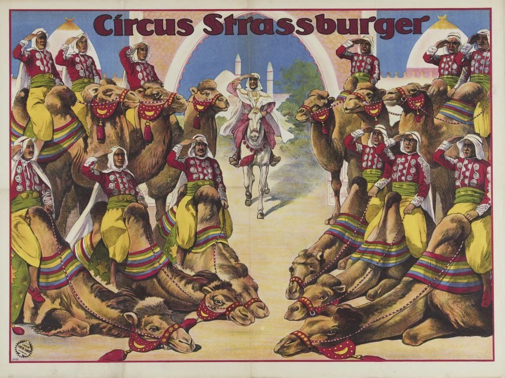 14 Fascinating and Unusual Vintage Circus Posters from between the ...