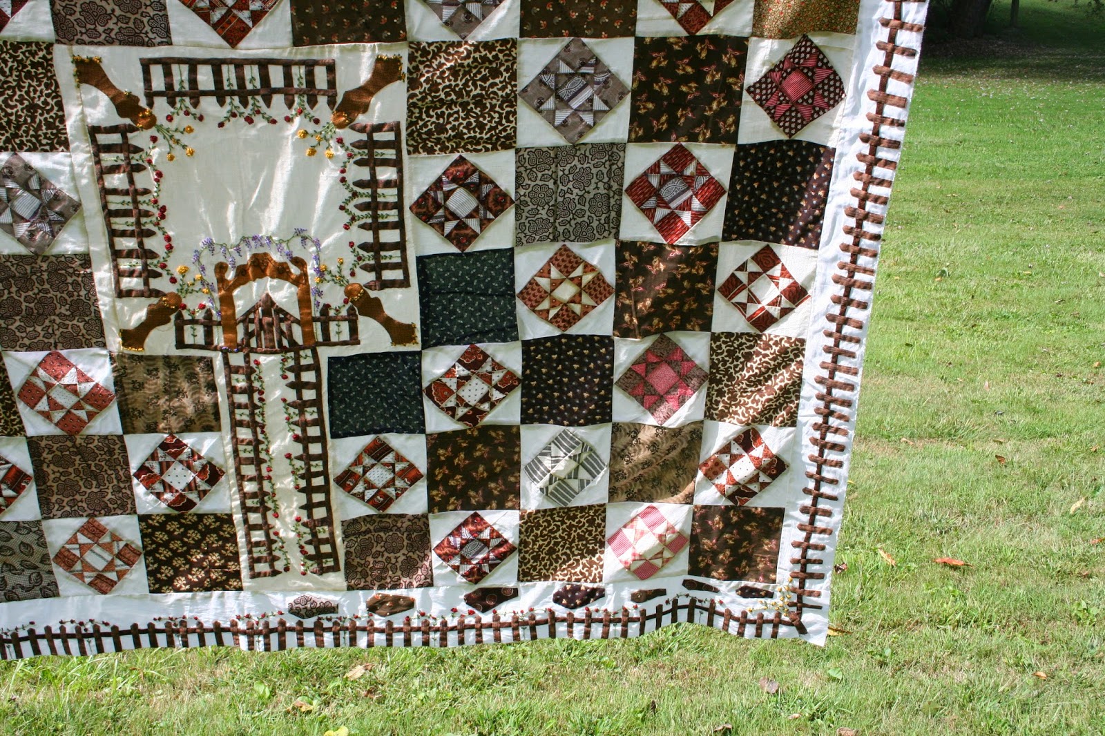 Quilting on the Mon: My version of the Graveyard Quilt. KY