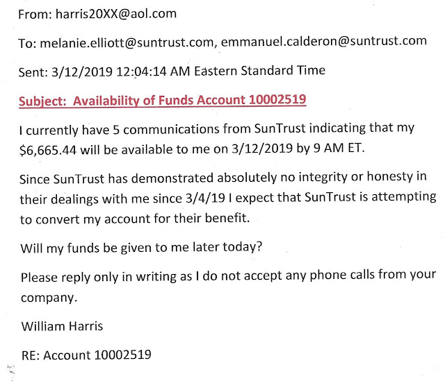 You Can't Trust SunTrust!