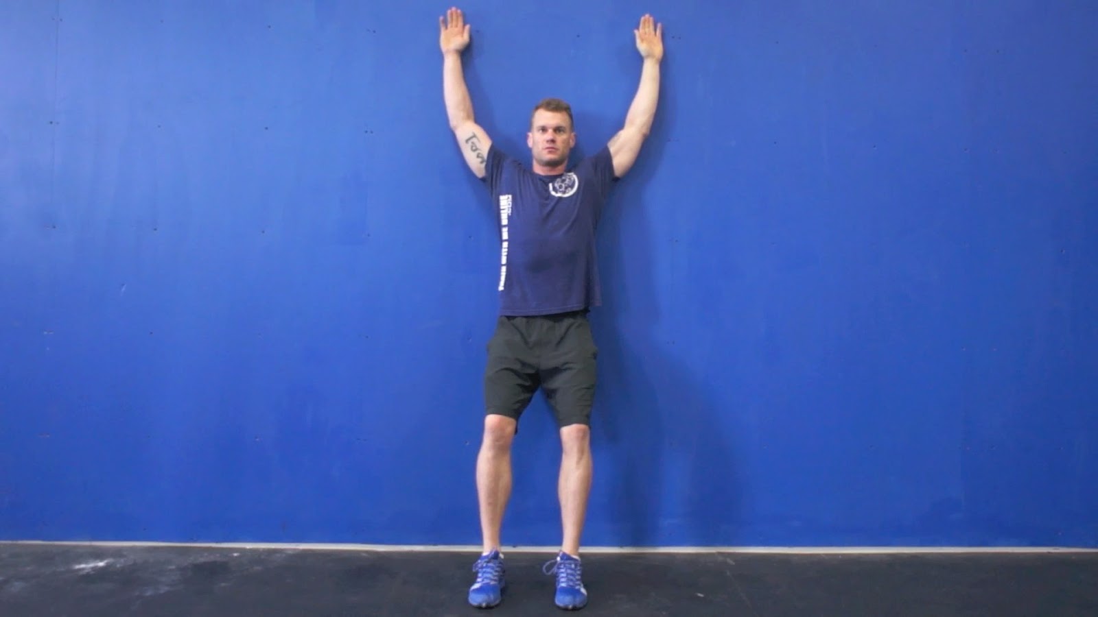 Fitness Blog: Standing Wall Angels Exercise